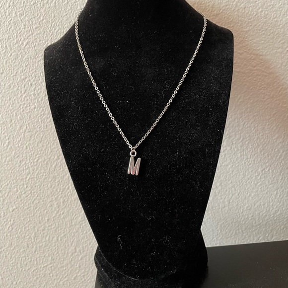 eviewolf | Jewelry | Handmade Letter M Necklace | Poshmark